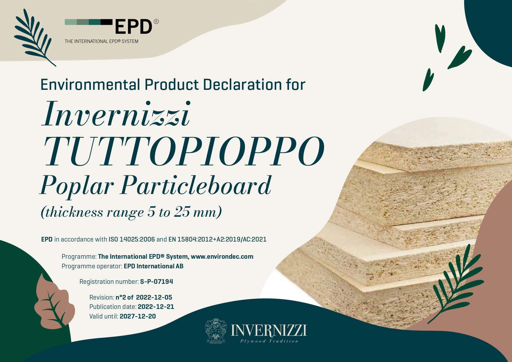 Invernizzi Spa - A Plywood Tradition | ENVIROMENTAL CERTIFICATIONS